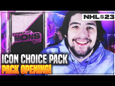 ICON CHOICE PACK OPENING IN NHL 23 HUT + INSANE TOTY PACK OPENING AT 5 ...