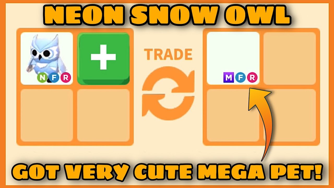 😩😩 LOW DEMAND NOW?? BUT STILL GOT A CUTE MEGA PET FOR MY NEON SNOW OWL ...