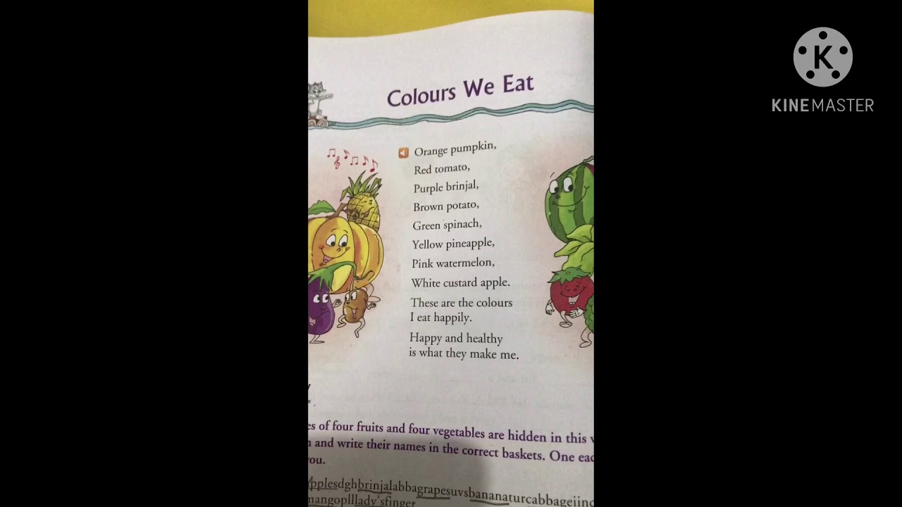 Poem - colours we eat - YouTube