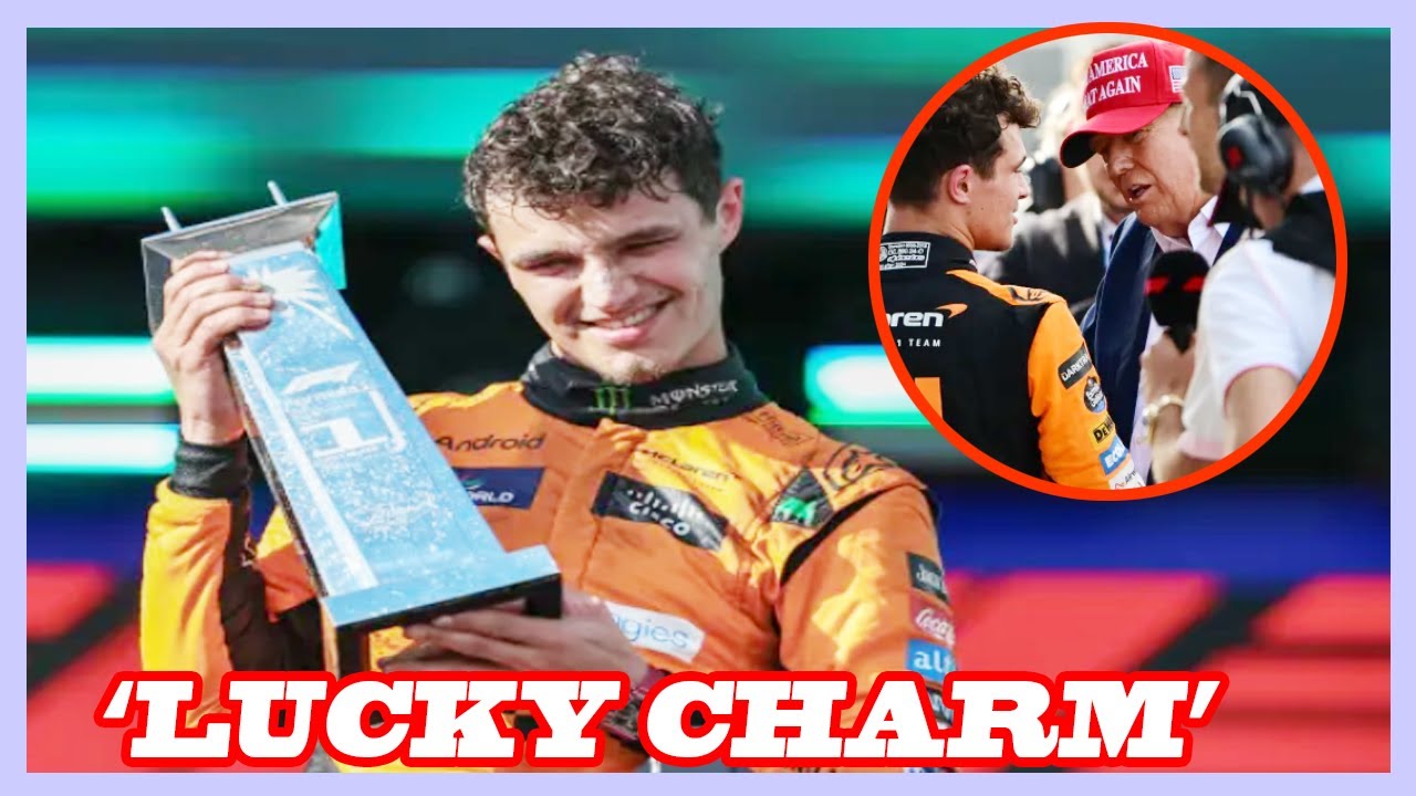 Lando Norris reveals what Donald Trump said to him after stunning Miami ...