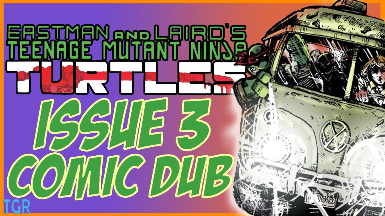 Ninja Turtles issue 3 (1984) I Ninja turtles comic dub - YouTube