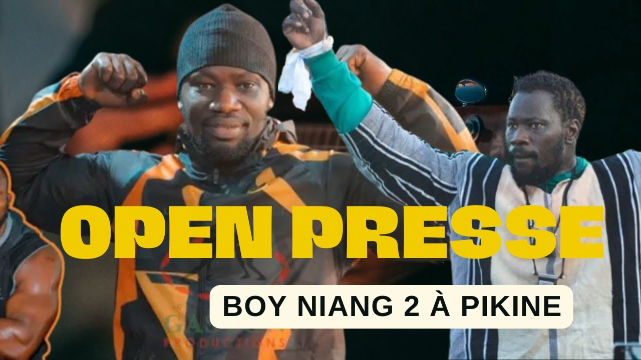 🔴En direct Open Presse Boy Niang 2 Contre Modou lo - YouTube