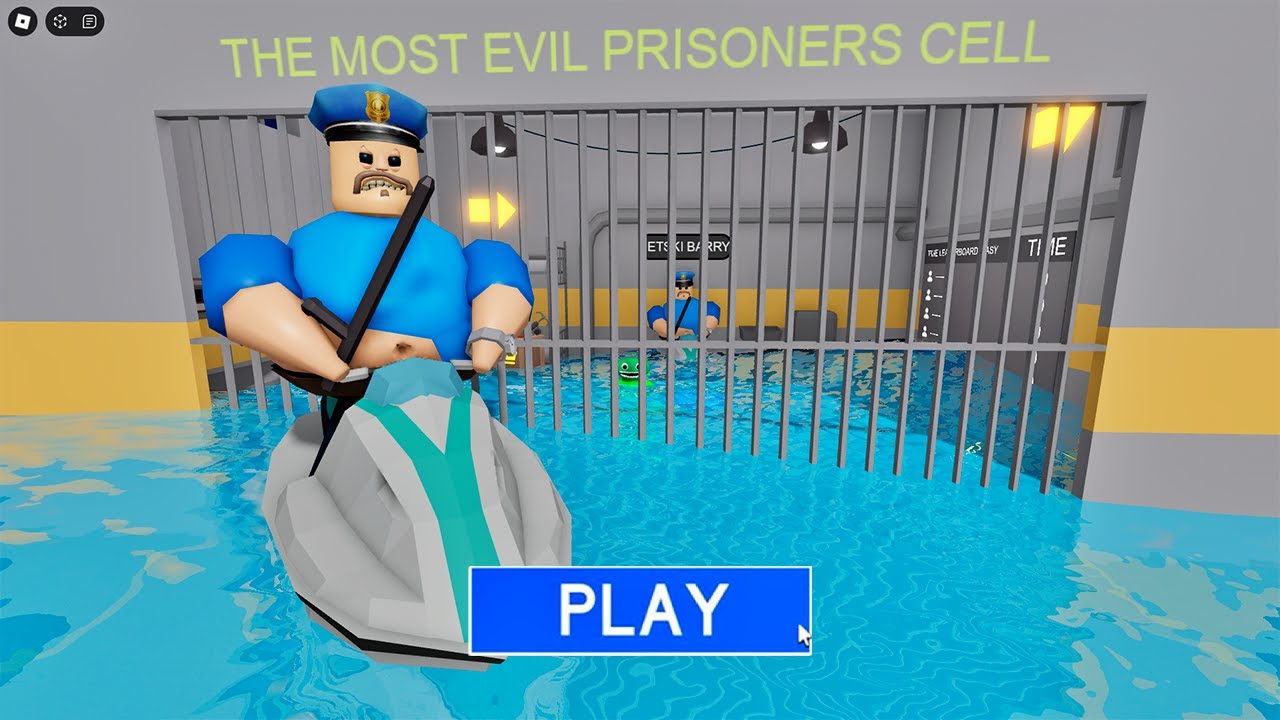 WATER BARRY'S PRISON RUN! OBBY Full Gameplay #roblox - YouTube