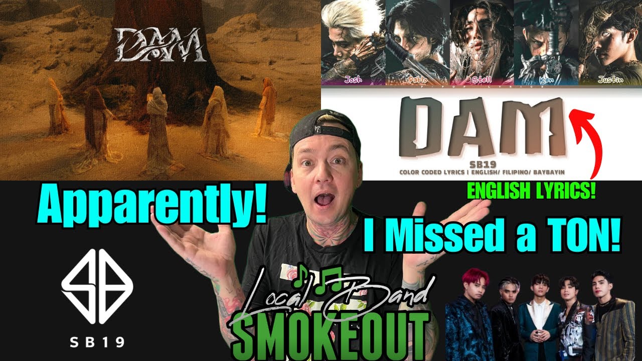 SB19 - Dam ( Reaction ) COLOR CODED LYRICS - YouTube