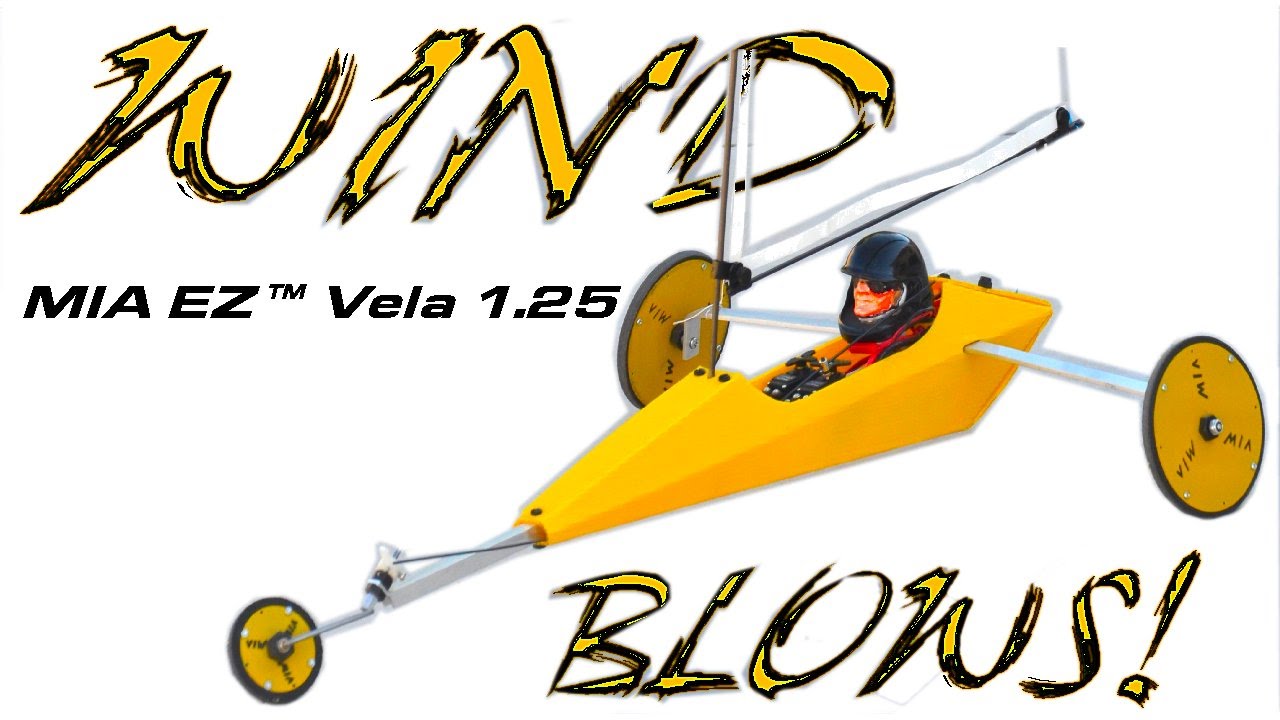 MIA Micro Flight "Trike-a-Sail™" RC Wind Powered Trike RC Land Yacht ...
