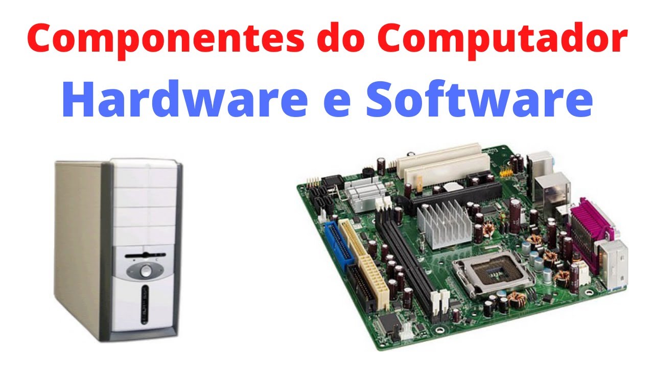 Componentes do Computador ( Hardware e Software) - YouTube