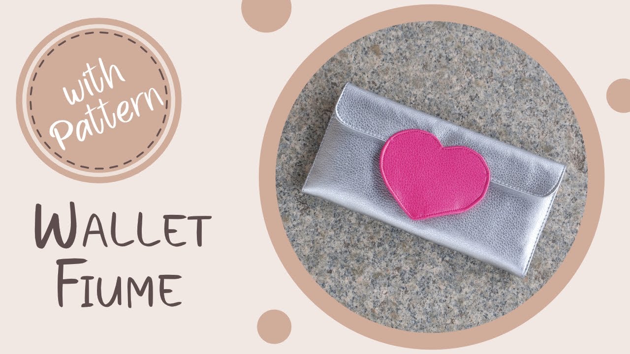 Sewing Tutorial Wallet FIUME | Pattern Available - YouTube