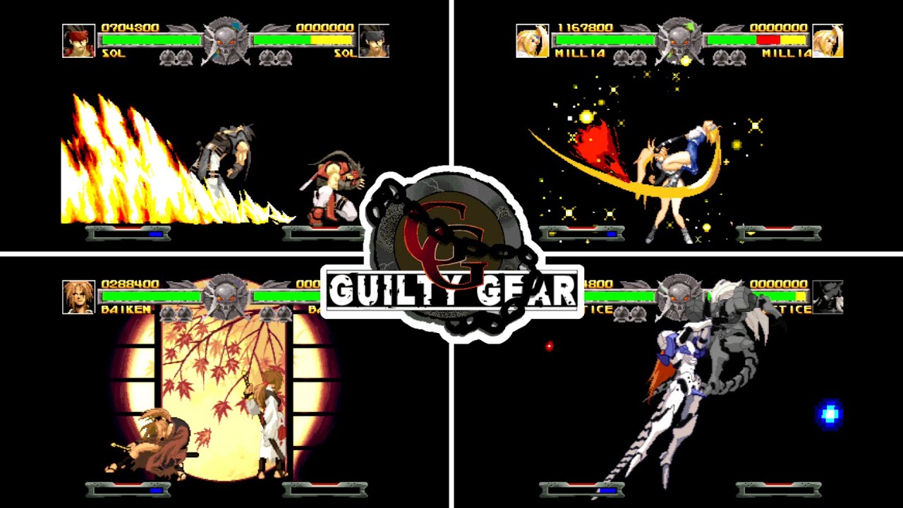Guilty Gear: All 82 CHARGED MOVES, OVERDRIVES and DESTROYERS! - YouTube