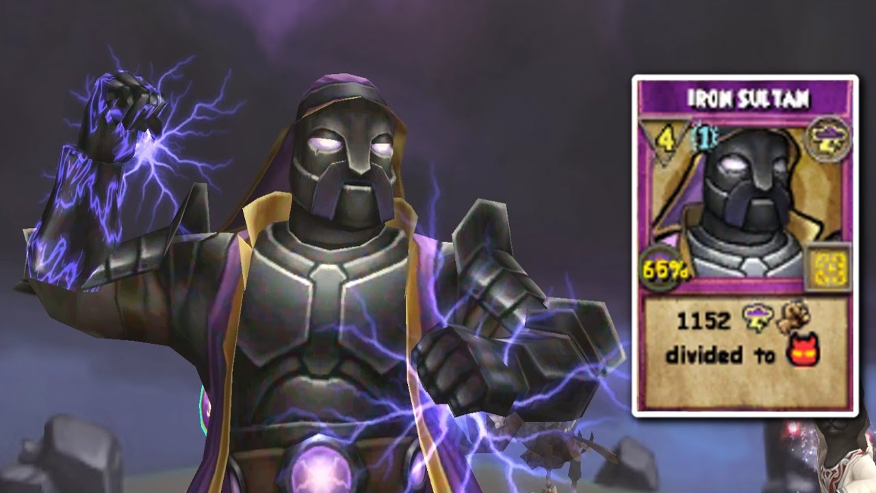 Wizard101: NEW Level 118 Storm Spell: Iron Sultan - YouTube