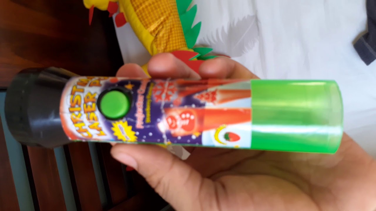 Showing you my laser pop flashlight. - YouTube