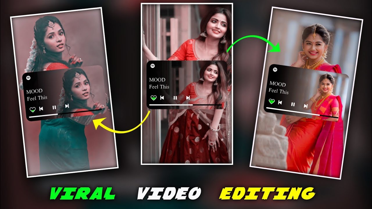 New Viral Spotify Card Video Editing | Instagram Trending Spotify Video ...