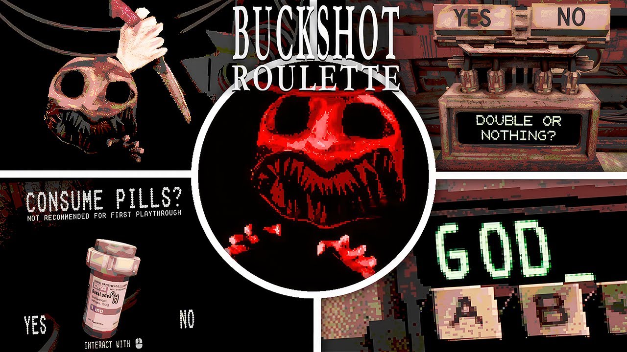 Buckshot Roulette v.1.1 Update - New Game Mode (Endless mode) - YouTube