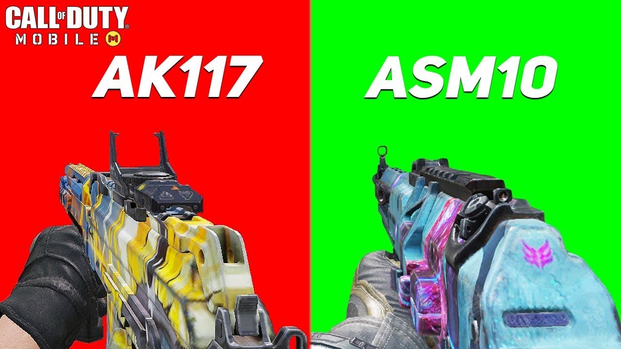 MEJORES CLASES (ACCESORIOS) de COD MOBILE para la ASM10 y AK117 | Escuela de Armas - YouTube