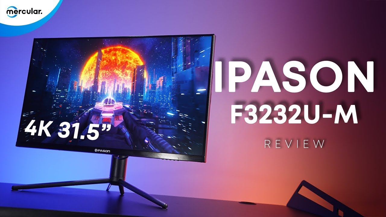 รีวิว IPASON F3232U-M จอคอมสายทำงาน ภาพคมใหญ่เต็มตา 4K 31.5 นิ้ว ราคาไม่ถึงหมื่น? - YouTube