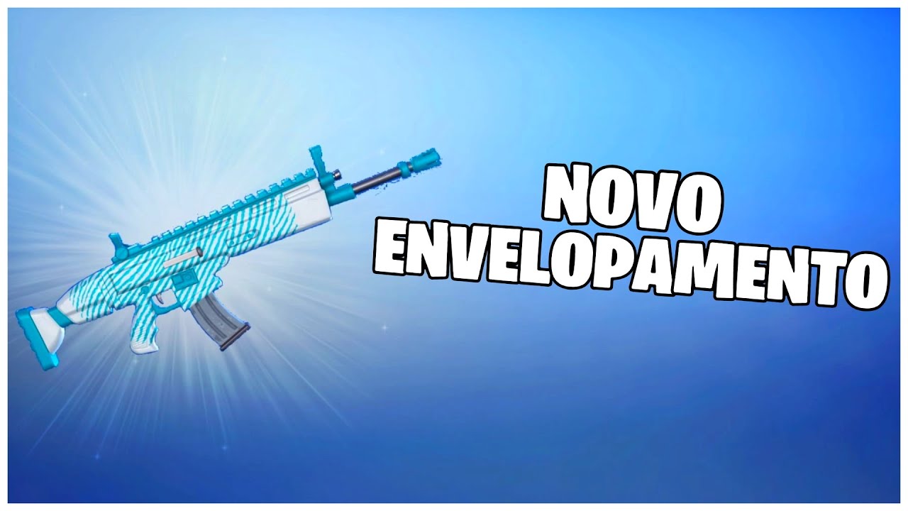 MOSTRANDO O *NOVO* ENVELOPAMENTO IMPRESSÃO DIGITAL | FORTNITE - YouTube