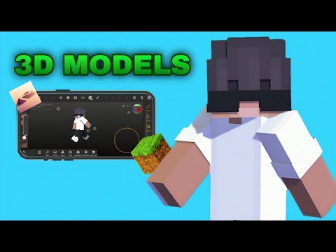 How To Make Professional Minecraft Models In Mobile (Dont Miss) - YouTube