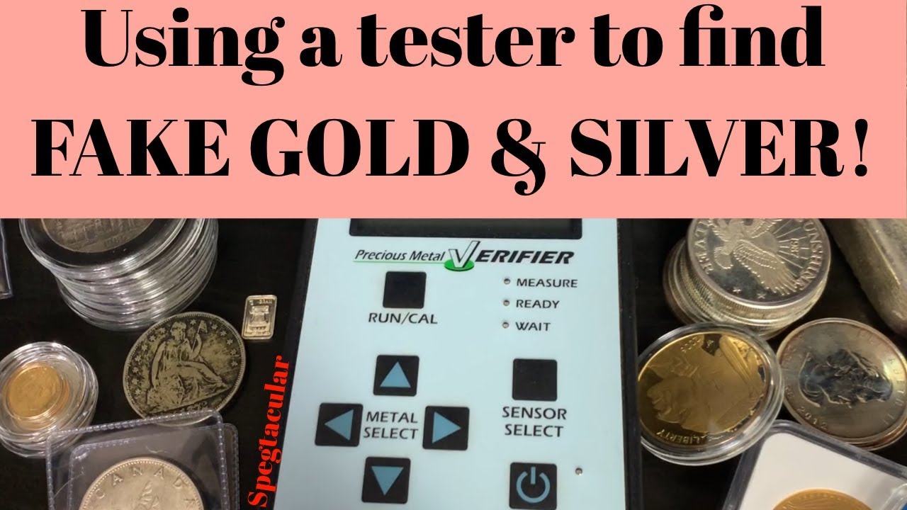 Using a tester to find FAKE GOLD & SILVER - YouTube