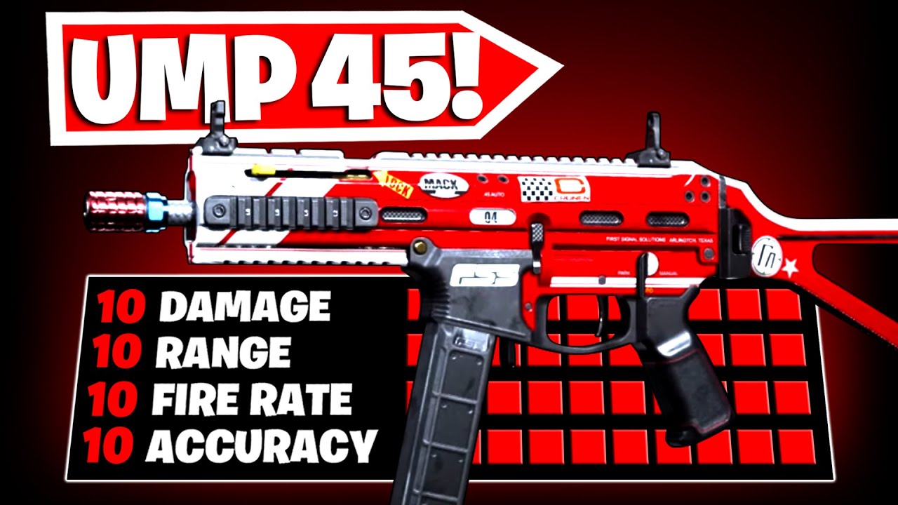 the *SECRET* UMP 45 SMG is INSANE! BEST STRIKER 45 CLASS SETUP/LOADOUT ...