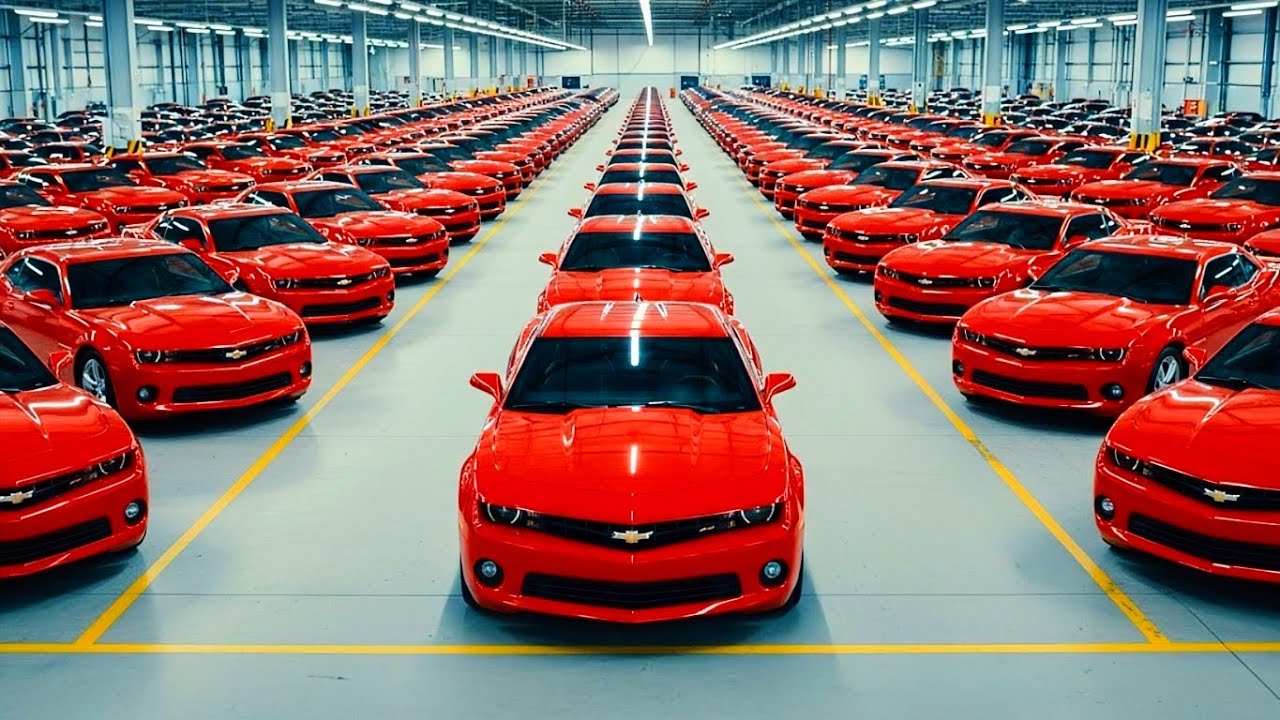 How Chevy Camaro Is Manufactured | Inside the U.S. High‑Performance Car ...