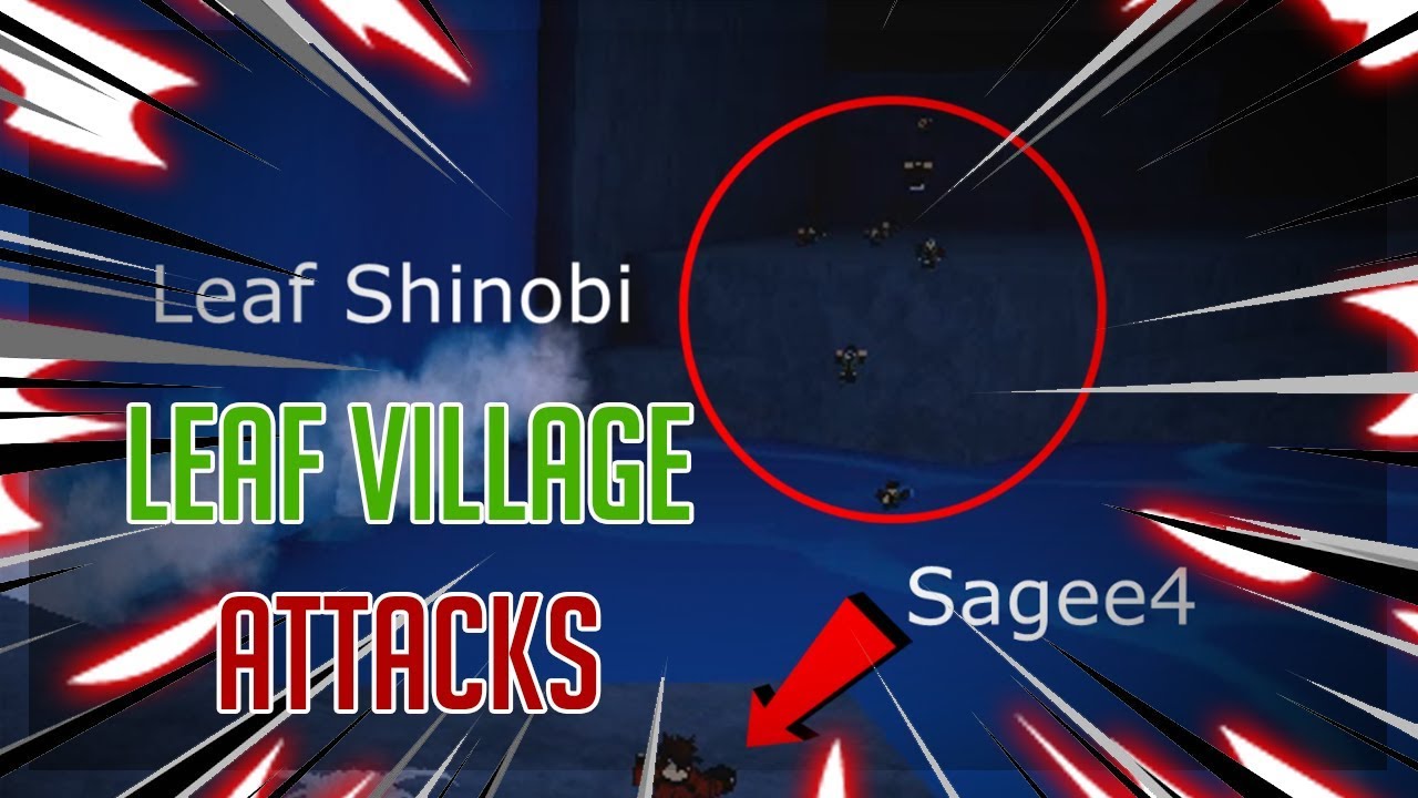 LEAF VILLAGE ATTACKS US IN NO2! | Naruto Shippuden Online 2 | ROBLOX ...