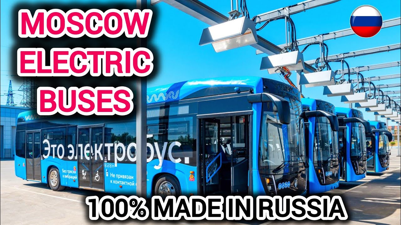 Exploring Moscow Electric buses|public transport in Moscow - YouTube