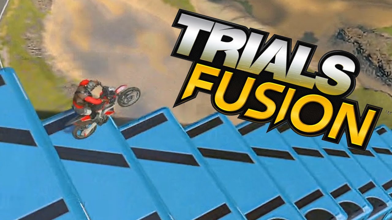 IMPOSSIBLE STAIRS - Trials Fusion Track Central - YouTube