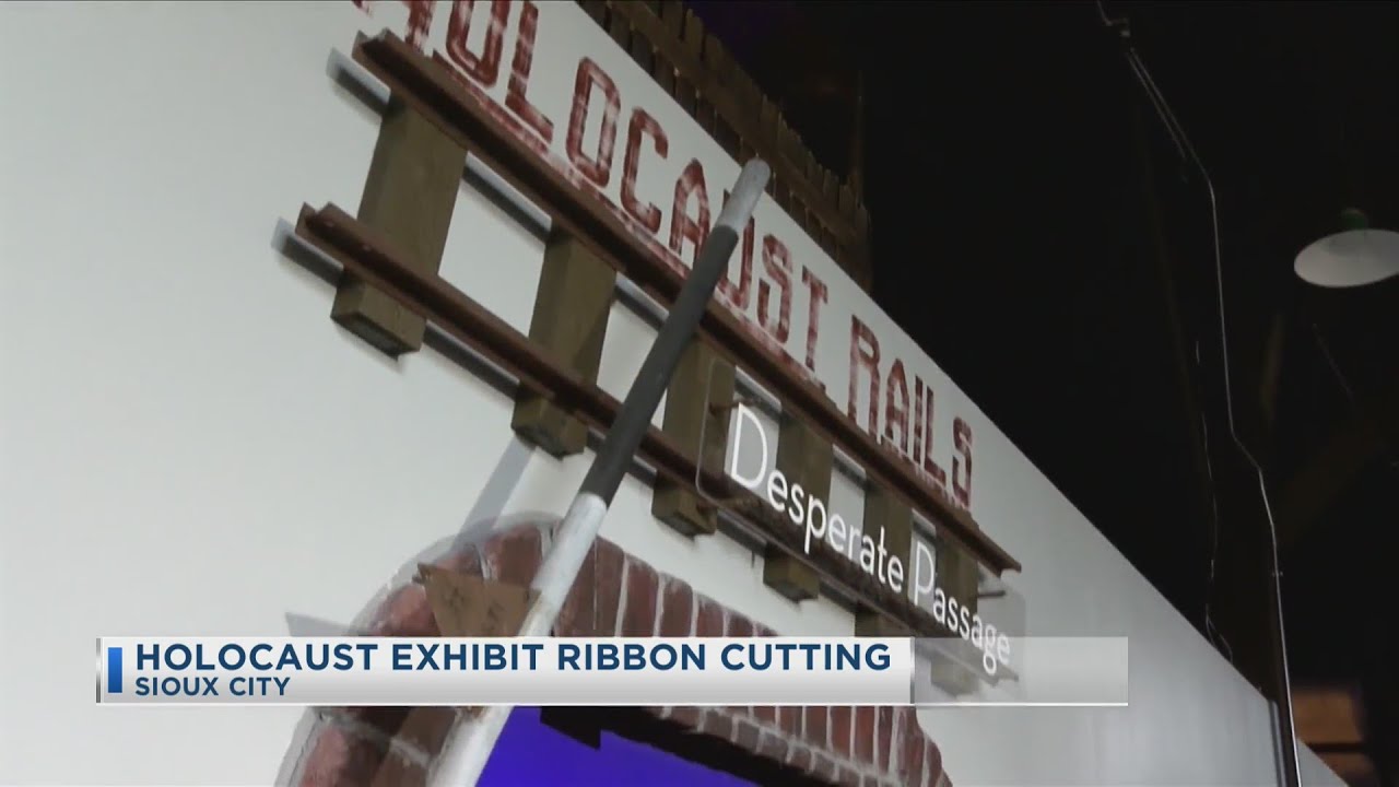 Holocaust Exhibit Ribbon Cutting - YouTube