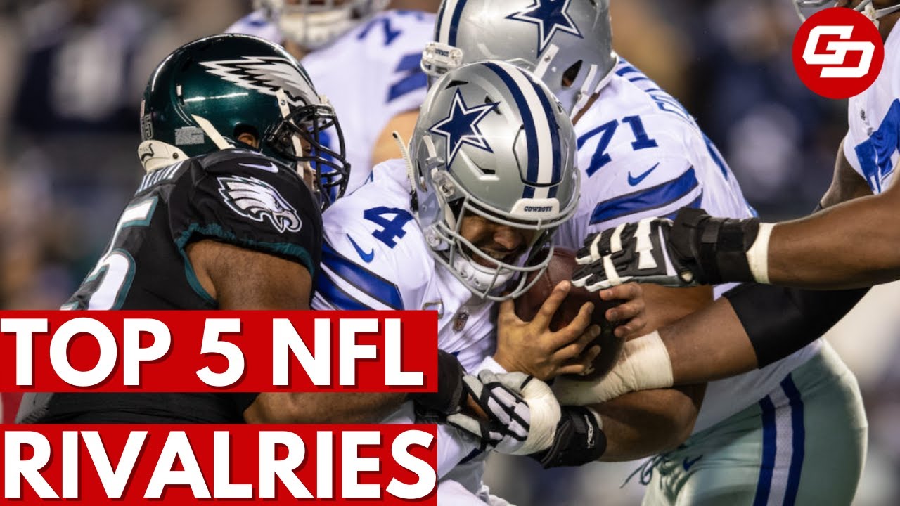 Top 5 NFL Rivalries | The Game Day Power Rankings - YouTube