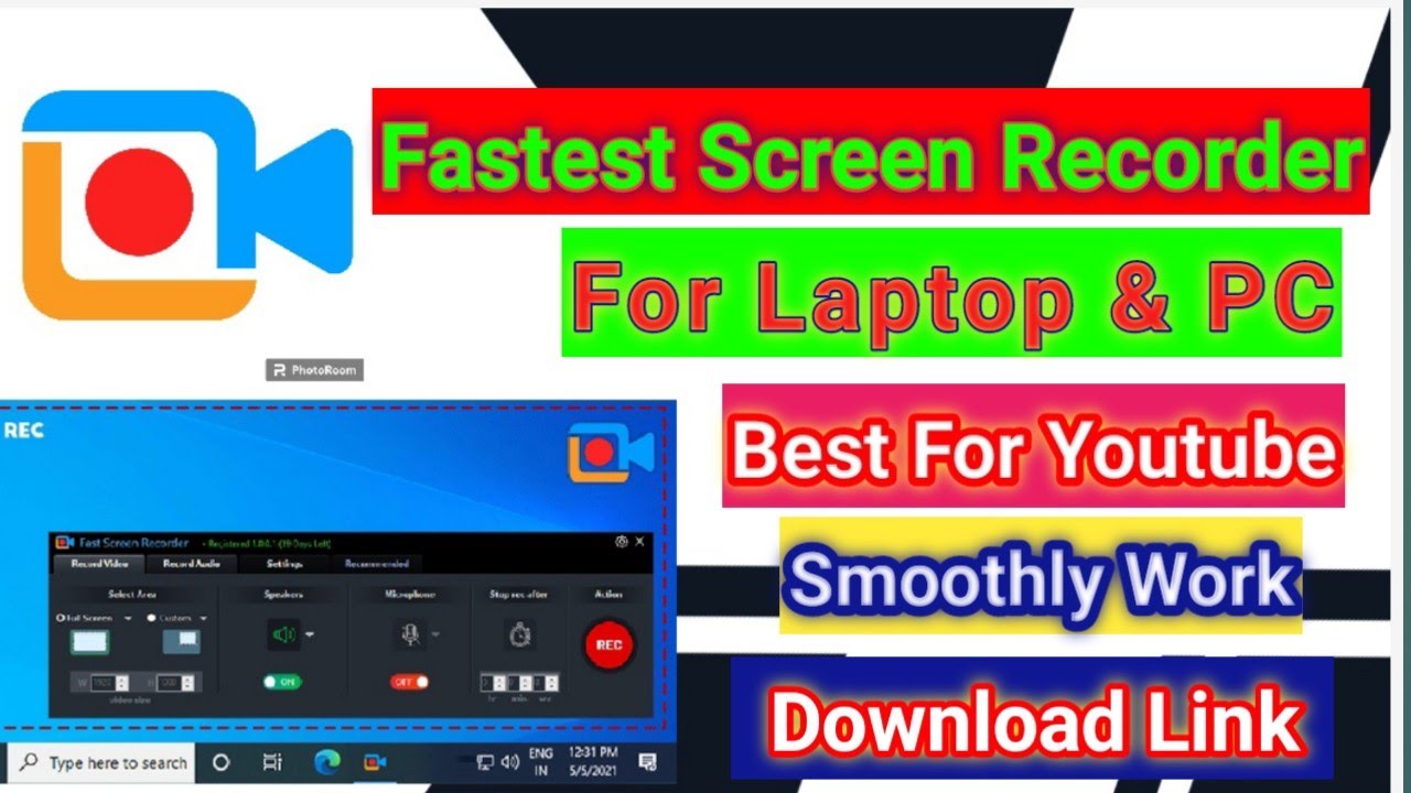 Fastest Screen Recorder For PC & Laptop 2024 | Best Screen Recoder For ...