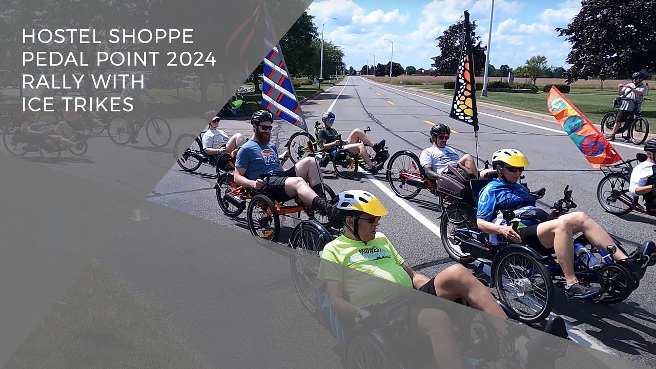Pedal Point Rally 2024 with ICE Trikes - YouTube
