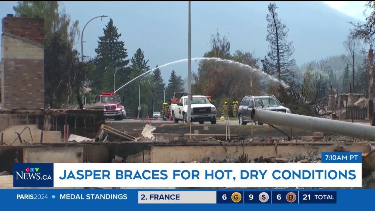 JASPER BRACES FOR HOT, DRY CONDITIONS - YouTube