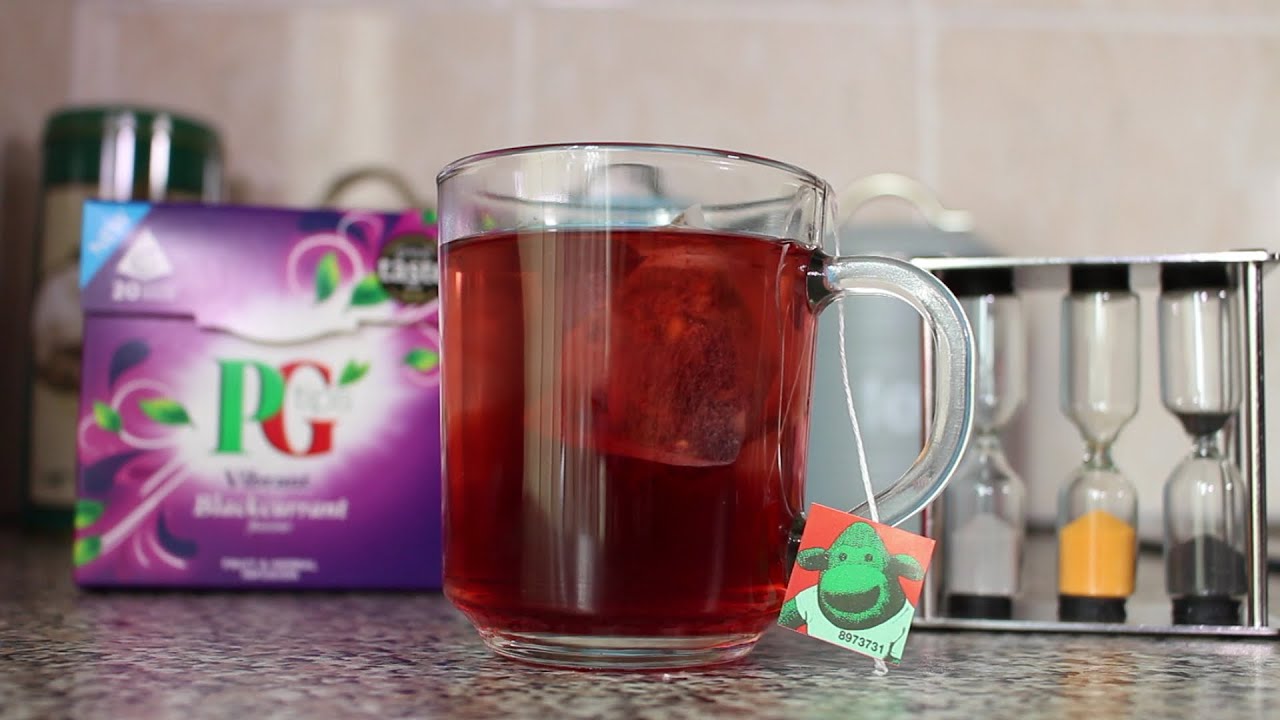 Tea Review PG Tips Vibrant Blackcurrant - YouTube