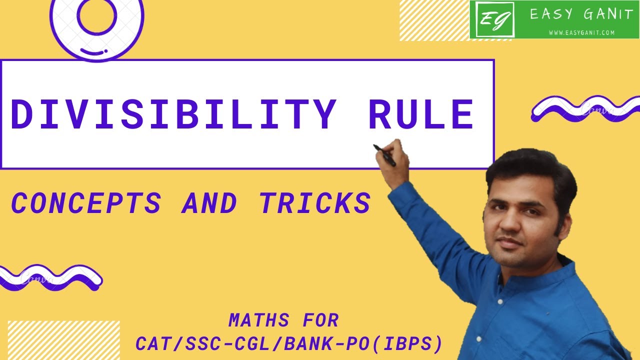 Divisibility Rule | Short Tricks | Maths For CAT/SSC-CGL/IBPS-PO ...