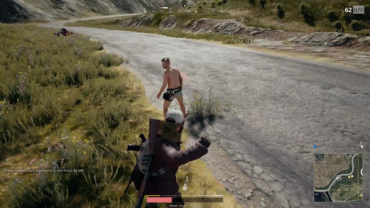 Invincible npc/player in PUBG - YouTube