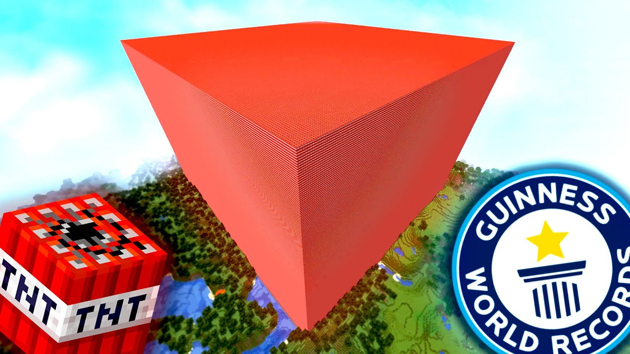[WORLD RECORD] 16 MILLIONS TNT IN MINECRAFT !!! (The BIGGEST TNT Cube ...
