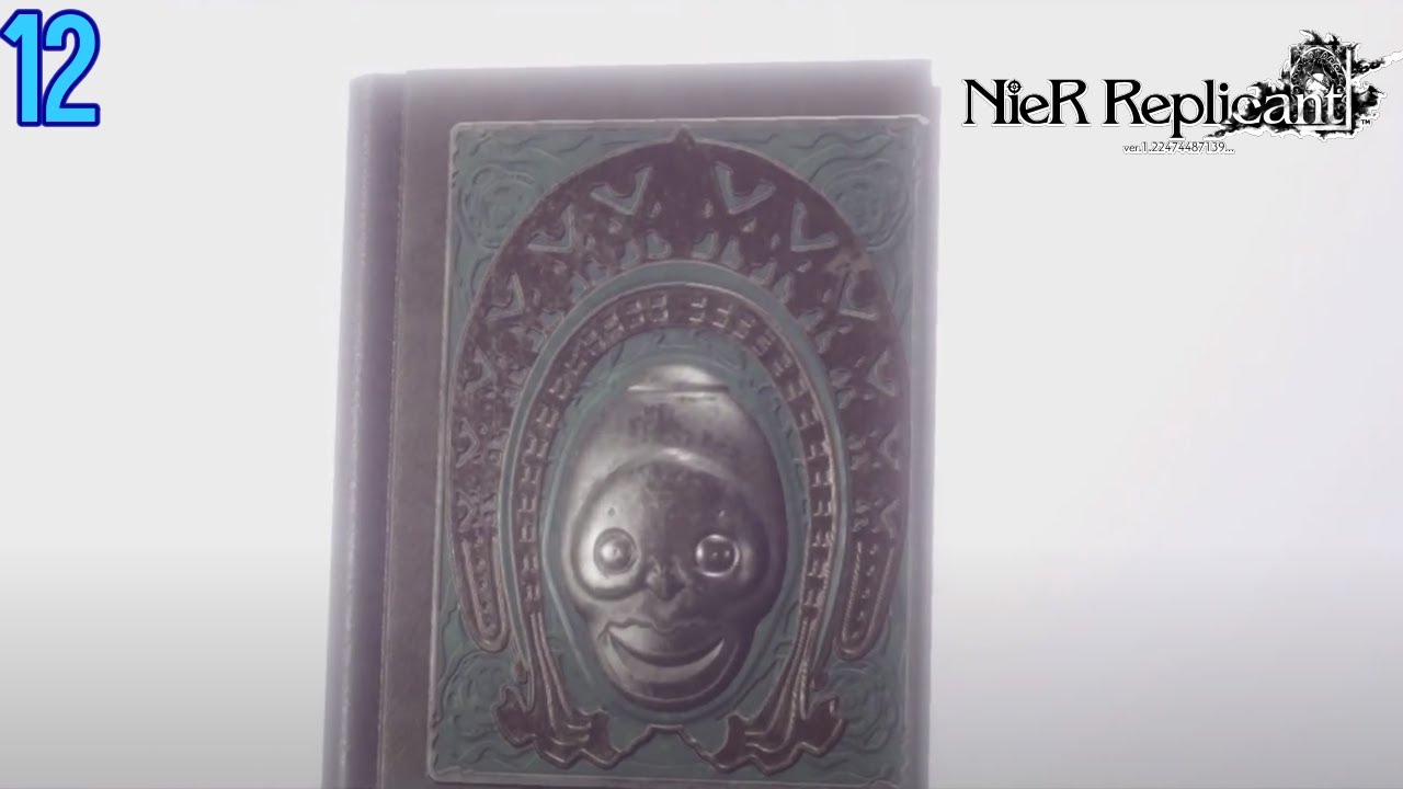 NieR Replicant - Grimoire Noir Boss Fight - Part 12 - YouTube