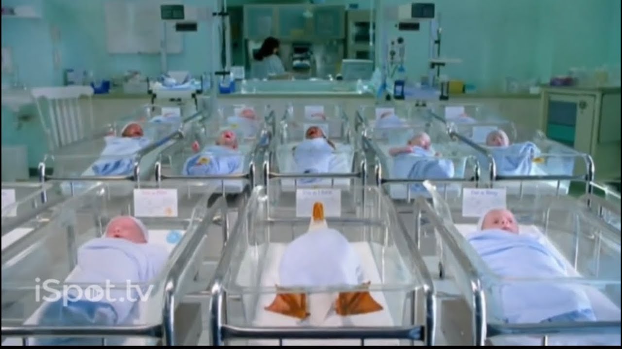 Aflac hospital nursery commercial (2008) - YouTube