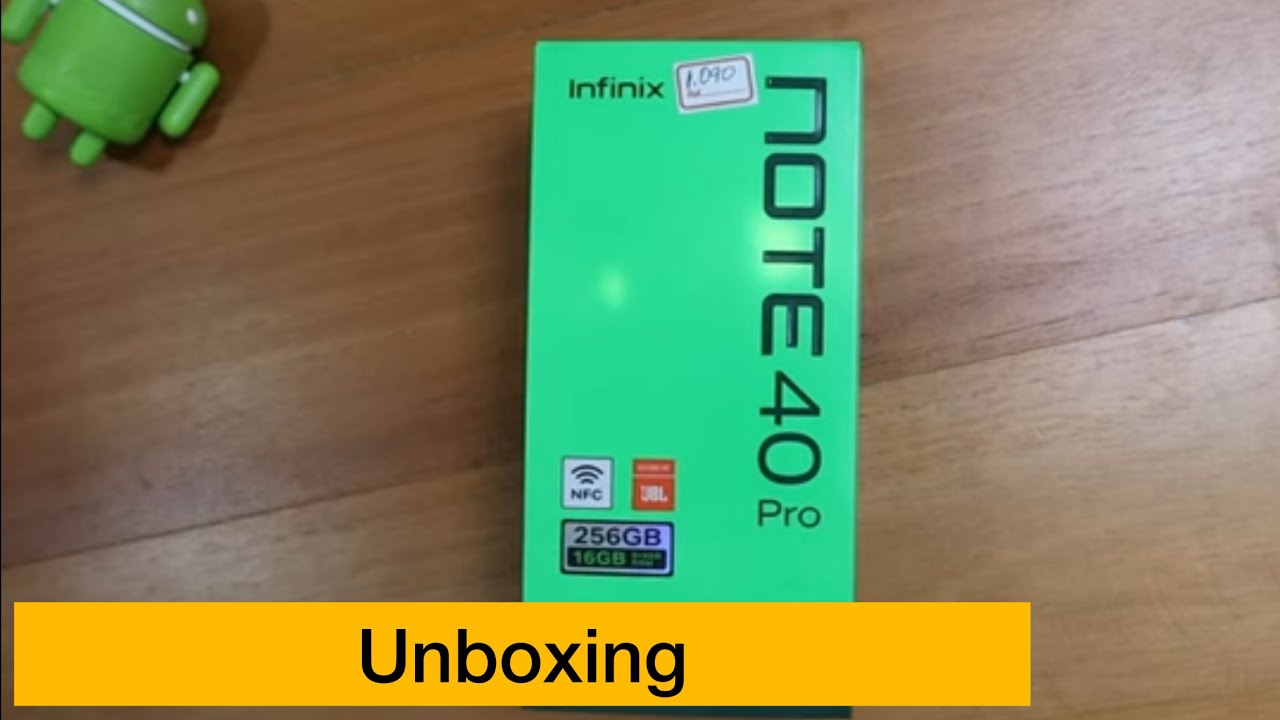 INFINIX NOTE 40 PRO [ UNBOXING ] - YouTube