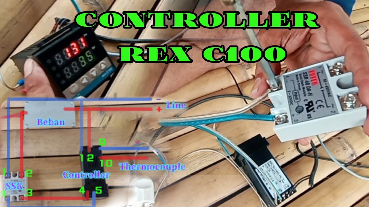 Merakit controller sebagai relay pemanas - YouTube