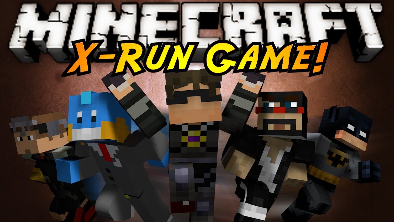 Minecraft Mini-Game : X-RUN! - YouTube