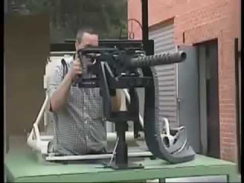 American M3M machine gun - YouTube