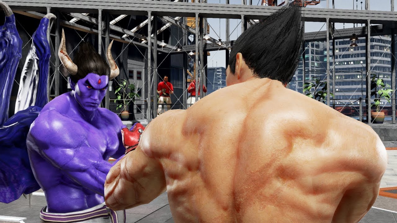 Tekken 7 - KAZUYA Tekken 8 Mod Neck Muscle remake - YouTube