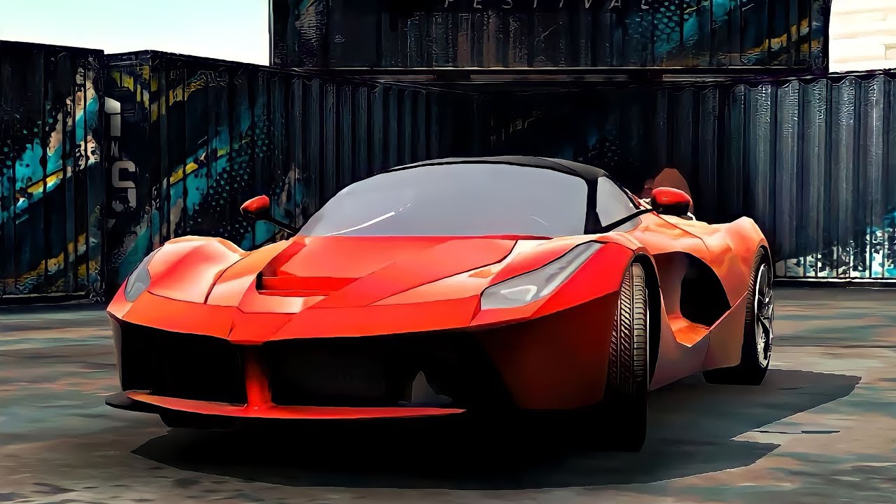 Red Sport Car Challenge: Facing Setbacks in Car Stunt Races Gameplay ...