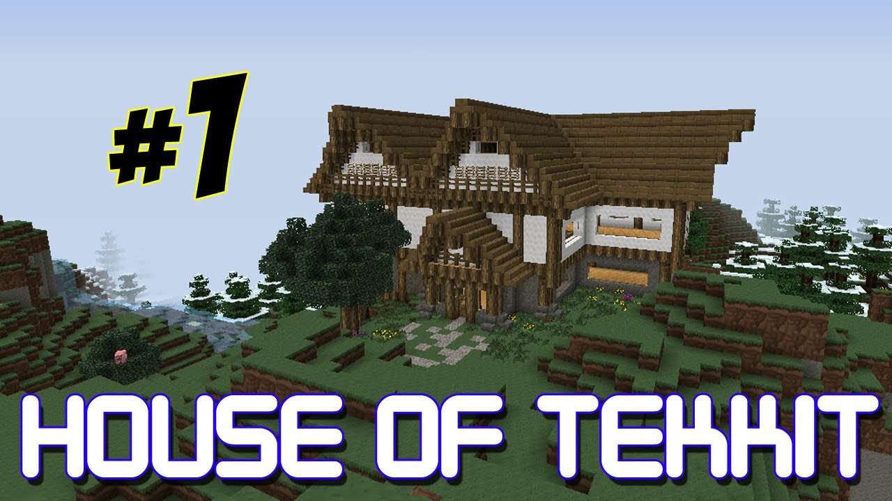 The House of Tekkit: #1 - w/ TheArchitect117 - YouTube