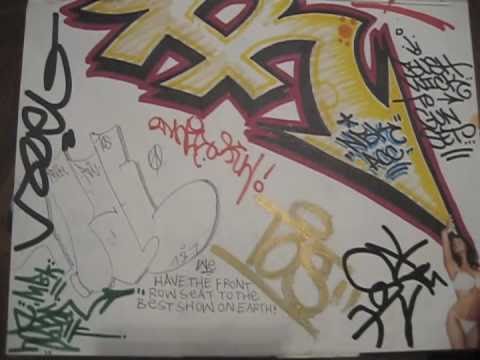 Reskew graffiti blackbook 2006 - 2008 ACC MBK RGN NBK FTH HSB - YouTube