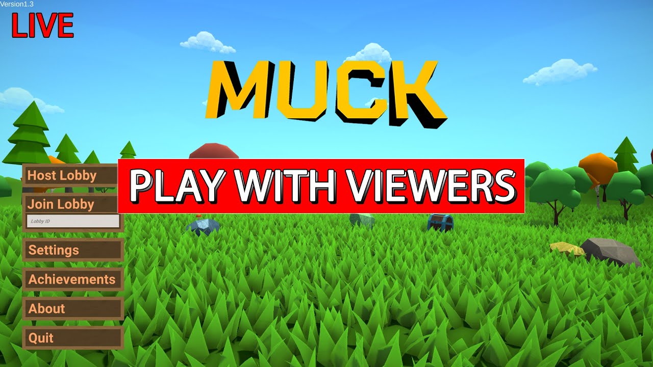 [LIVE] Normal MUCK Day w/ Viewers #31 - YouTube