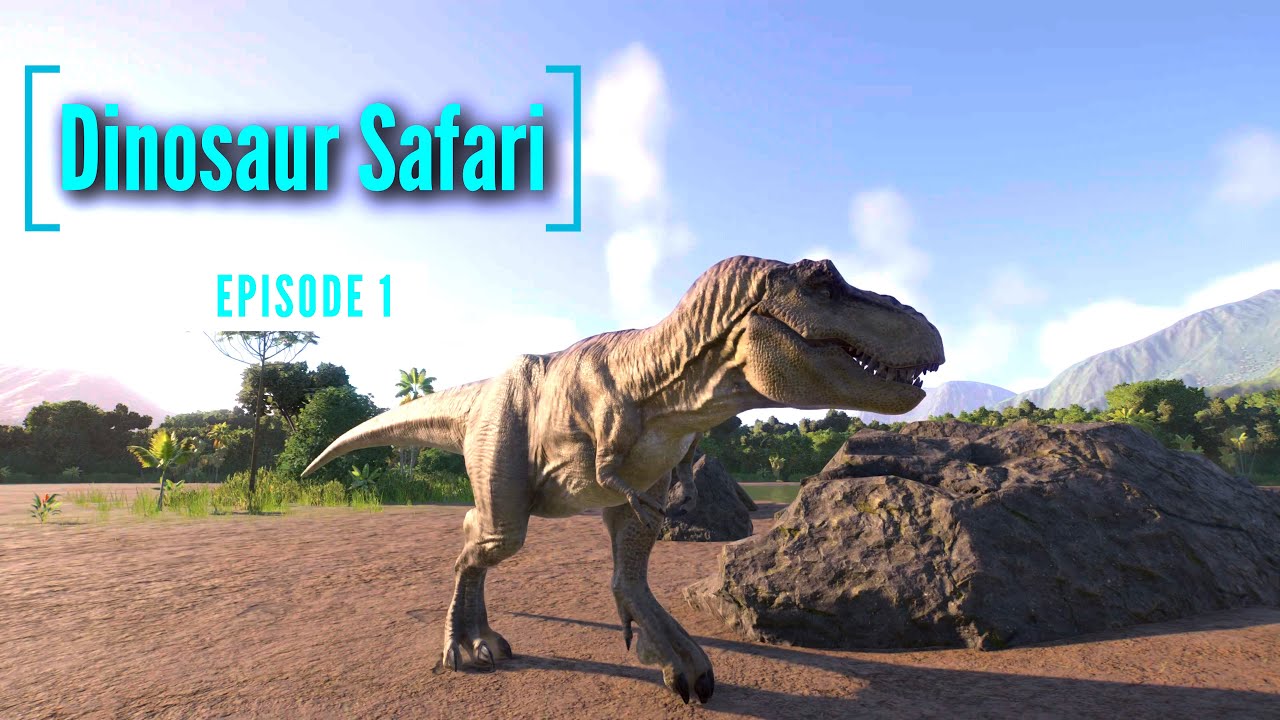 Dinosaurs for Kids | Dinosaur Safari! | Tyrannosaurus Rex. (T-Rex ...