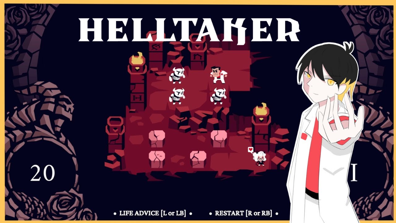 HellTaker Ep1 ยินดีต้อนรับสู่โลก the void ฉันจะเป็นราชาฮาเร็มให้ได้เลย ...