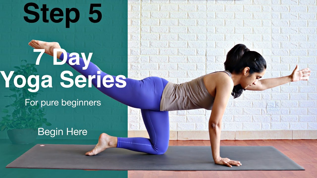 Step 5 - Let's Balance | 7 Day Yoga for Pure Beginners | Begin Here ...