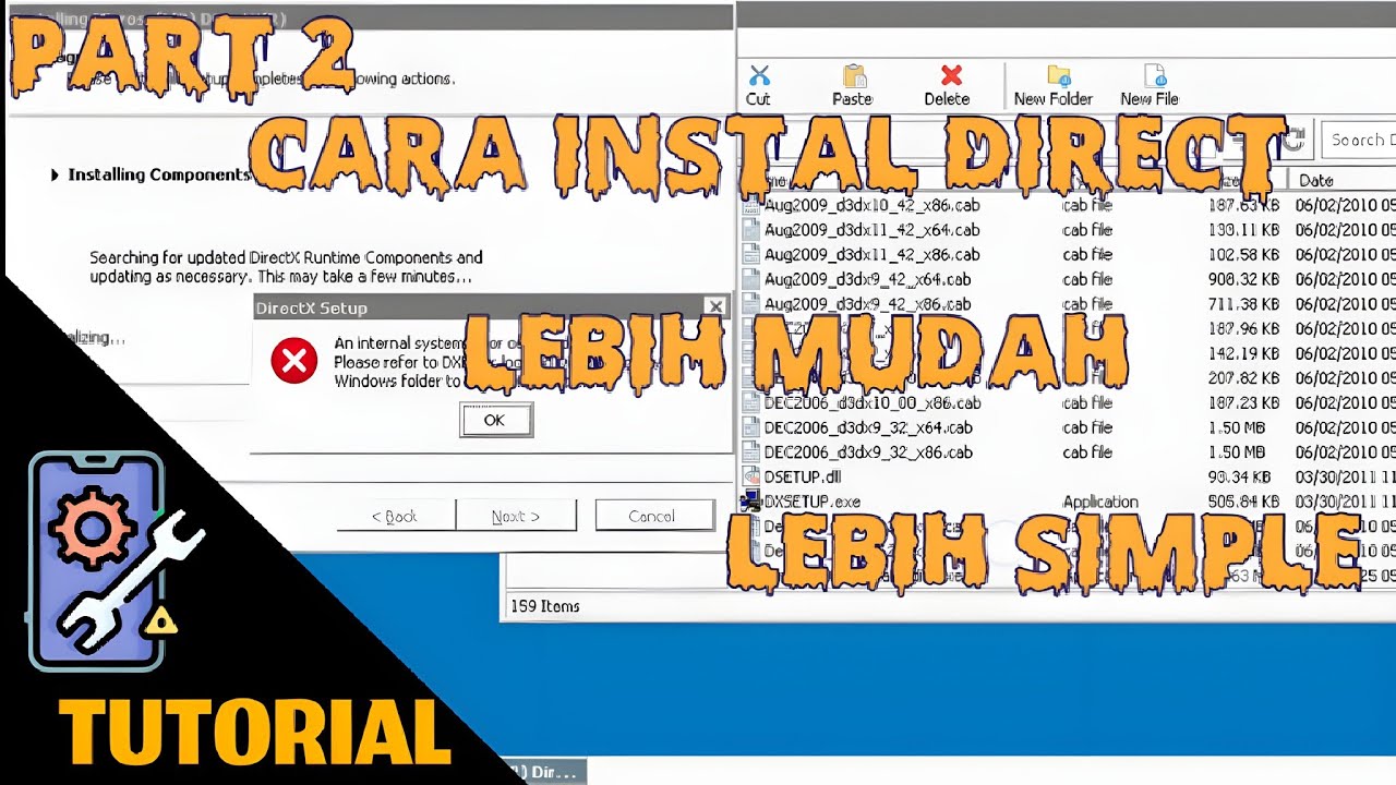 PART 2‼️Cara Instal Directx 10,11,12 Sukses Anti Gagal Di Winlator Tiny ...